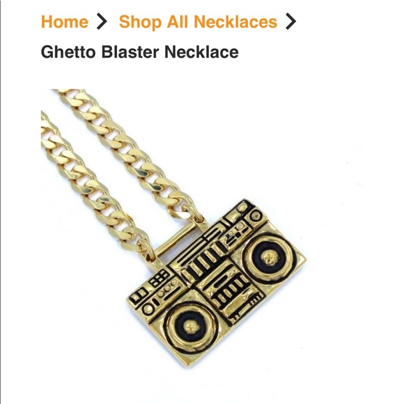 Han Cholo | Jewelry | Han Cholo Ghetto Blaster Necklace Boombox Silver ...